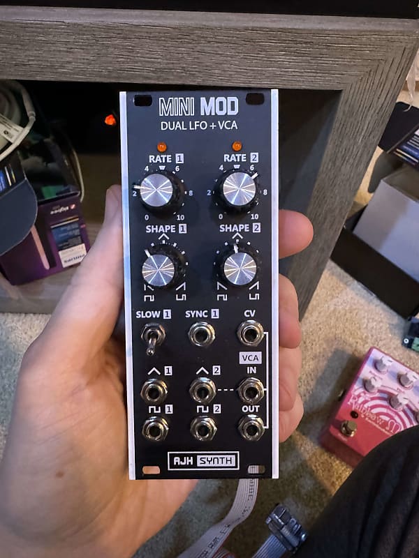 AJH Synth Dual LFO and VCA 2022 - Black | Reverb