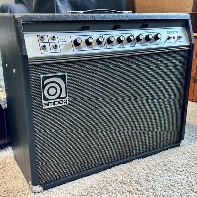 1969 Ampeg Gemini 12 G-12 1x12 22 Watt Amp - AMPEG BLUE LINE! | Reverb