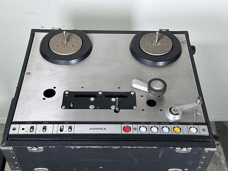 Ampex AG-440 Tape Machine Transport w/ Case | Reverb