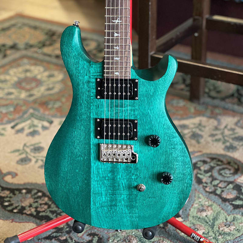 PRS SE CE 24 Standard Satin, Turquoise #0695 W/ Free Shipping | Reverb