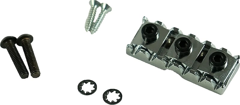 Floyd Rose Left Hand Locking Nut - L7 - Chrome | Reverb