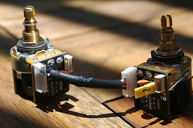 CTS Coils Split And Phase shift Push/Pull Pots - Epiphone Les | Reverb