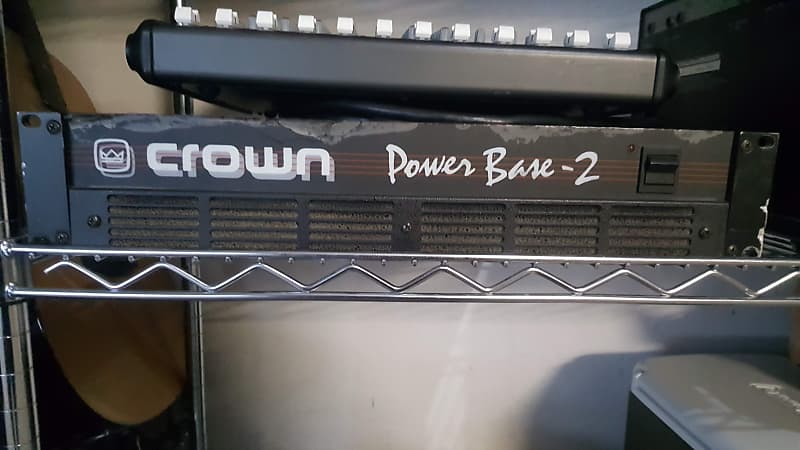 Crown Power Base 2 2-Channel Power Amplifier | Reverb