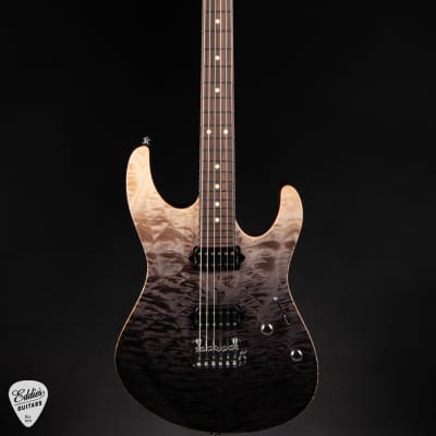Suhr Modern Limited Edition Set Neck - Custom Charcoal Fade | Reverb