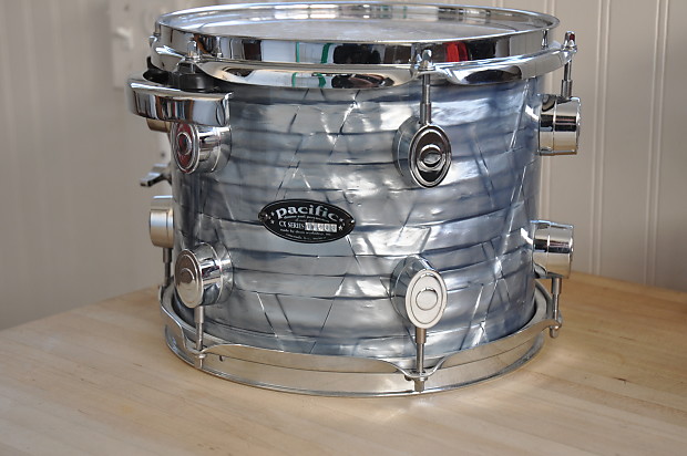 Pacific(PDP) by DW CX series- Rack tom 10"x8"- 2003 Blue | Reverb