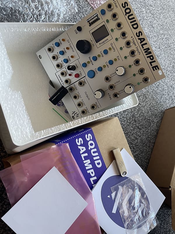 ALM Squid Salmple 8-Channel 4-Output Sampler Module 2020 - | Reverb UK