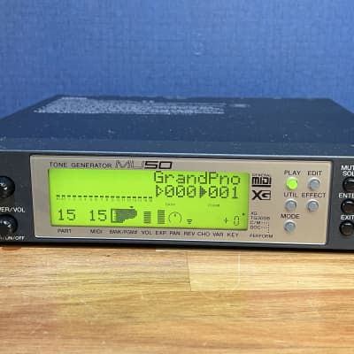Yamaha MU80 Tone Generator Sound Modules w/ New Backup | Reverb