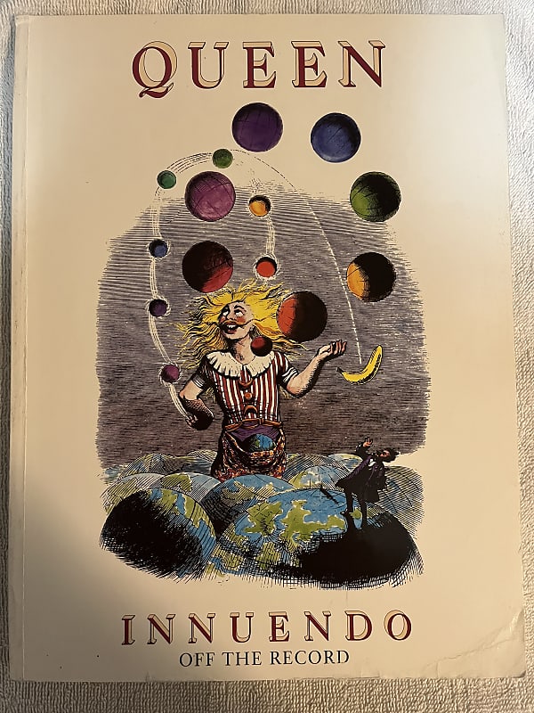 Queen - Innuendo - Guitar and Bass Tab / Tablature Book Off | Reverb