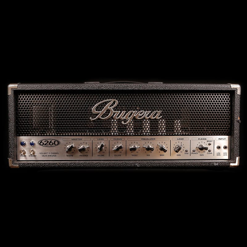 Bugera 6260 120W 2-Channel Valve Guitar Amplifier Head | Reverb
