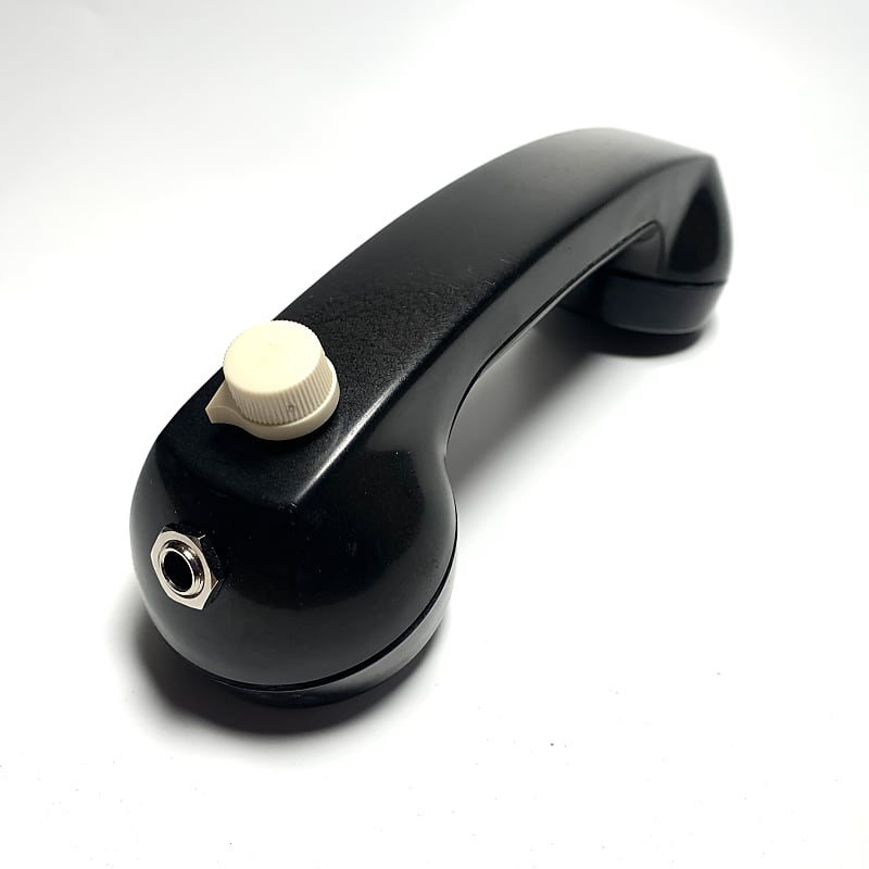 Vintage Telephone Microphone w/ Volume Knob & 1/4" Mono | Reverb