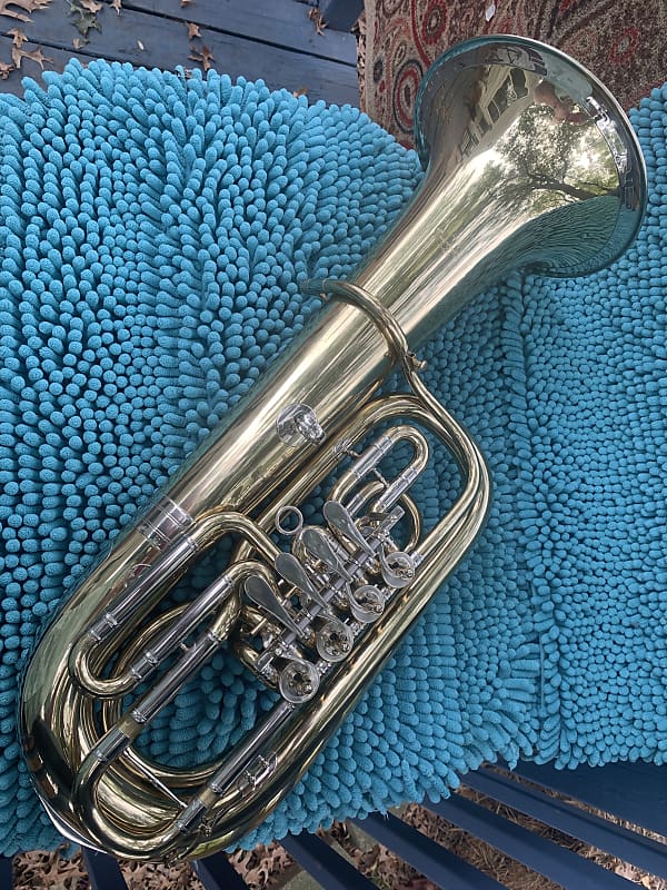 Mirafone 56A -Bell Up Rotary Valve Baritone/Euphonium | Reverb