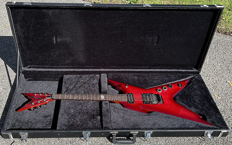 2008 Dean Dimebag Darrell Signature Razorback W/OHSC Red | Reverb