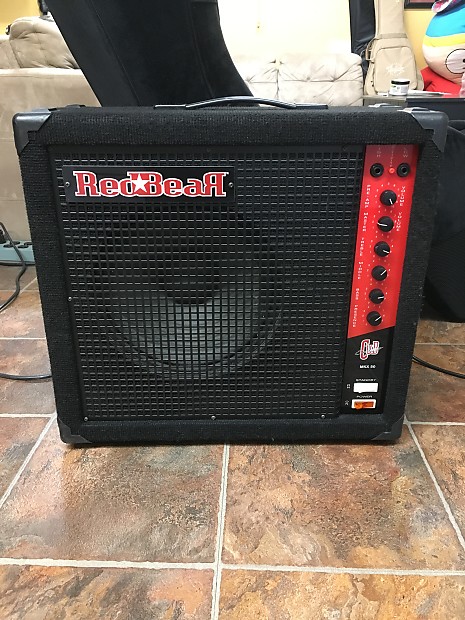Red Bear Cub-50 watt - JCM 800 type 1990's Black | Reverb