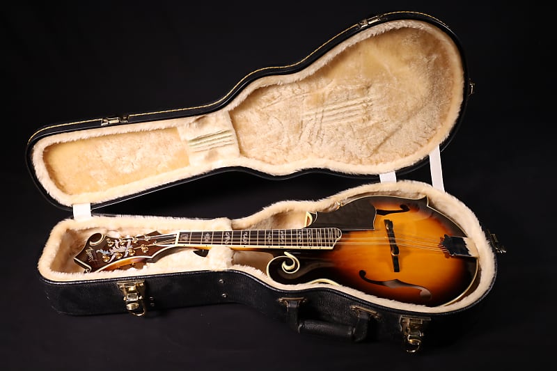 Alvarez A-800 F-Style Mandolin - Tobacco Sunburst with case | Reverb