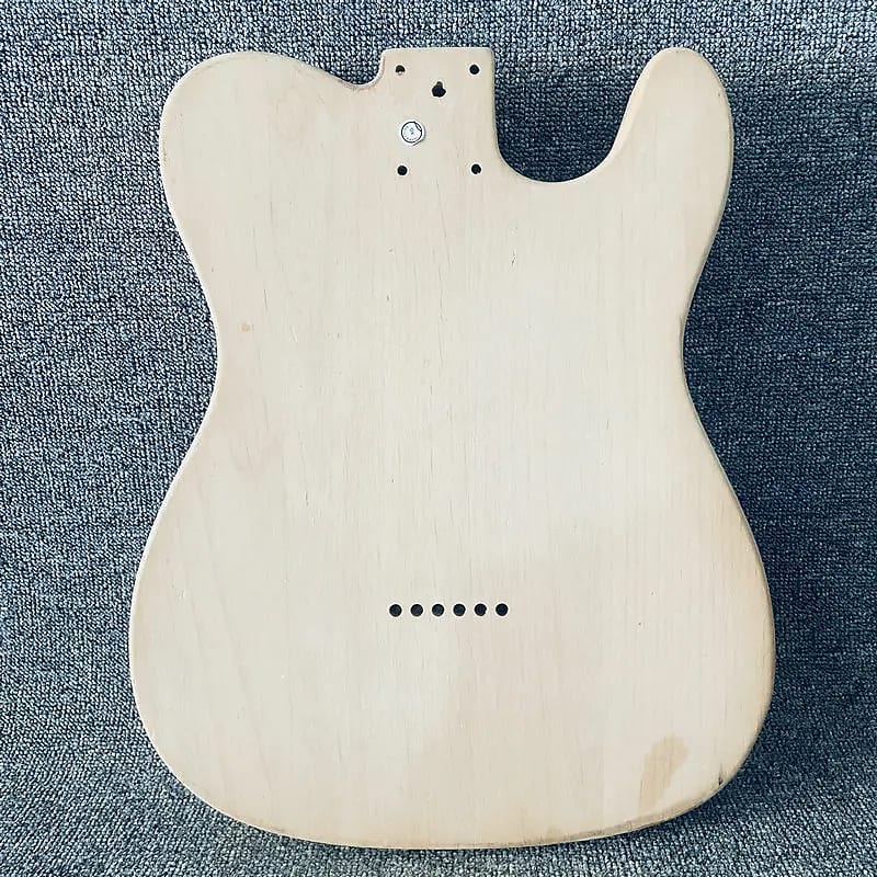 Basswood Left Hand Telecaster Tele Style String Through | Reverb