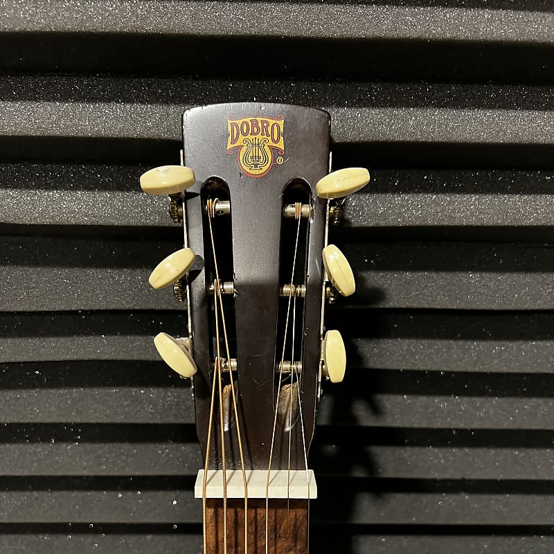 OMI Dobro Square Neck Resonator 1988 With Case - Sunburst | Reverb