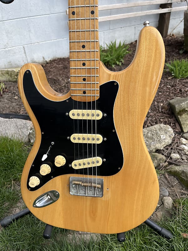 70s Lefty Lotus L-680N - Natural Ash | Reverb