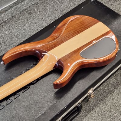 Carvin LB20 fretless bass 1993 - Koa Neck Thru Body with Case | Reverb