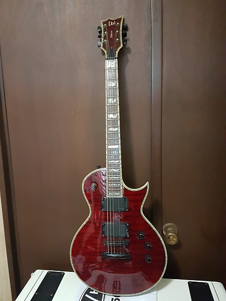 ESP LTD EC 1000 DELUXE Red | Reverb