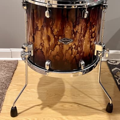 Tama StarClassic Birch Bubinga Floor Tom 16x16. With Case. | Reverb