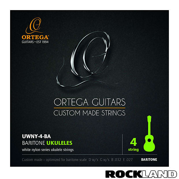 Ortega UWNY-4-BA Baritone Ukulele Strings | Reverb