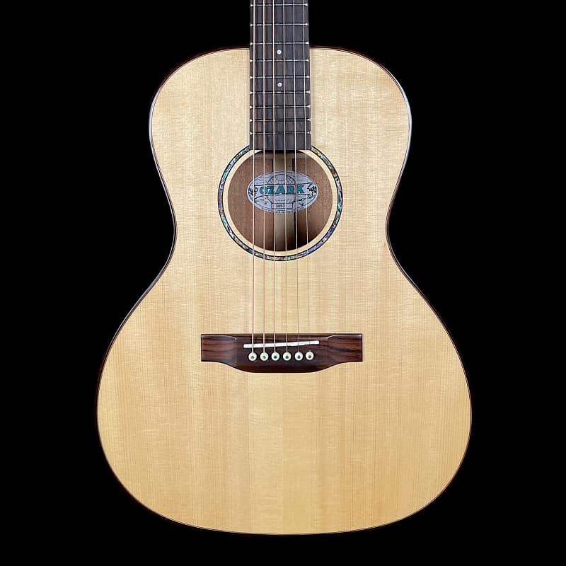 Ozark 3853 L Model Folk All Solid Guitar with Hard Case | Reverb UK