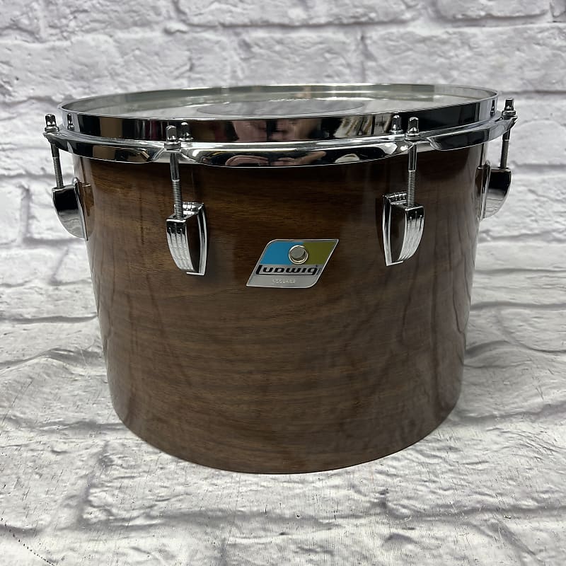 Ludwig 14x10 14x10" Granitone Interior Concert Tom - Walnut | Reverb