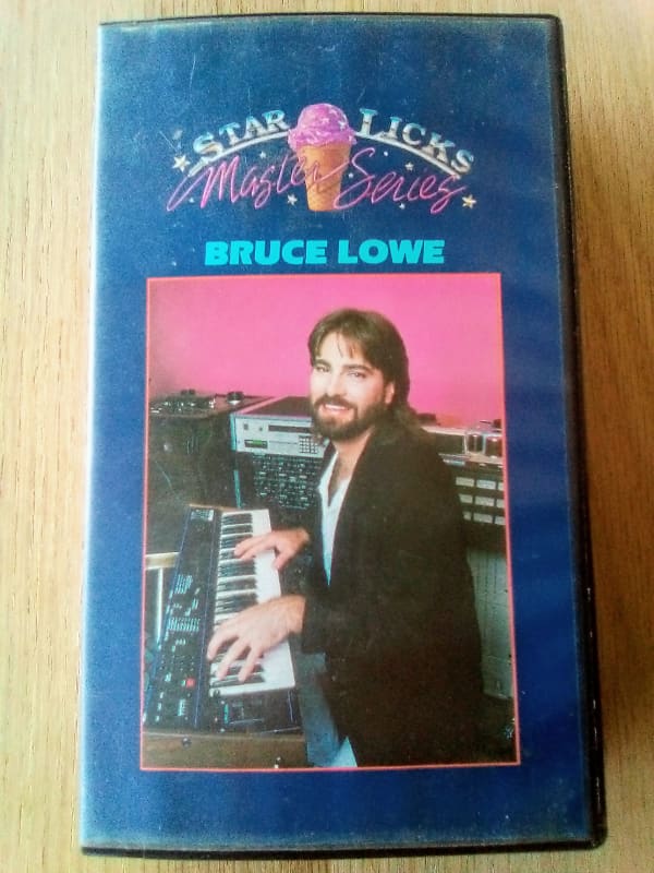 Star Licks Master Series Bruce Lowe Instructional VHS Video | Reverb