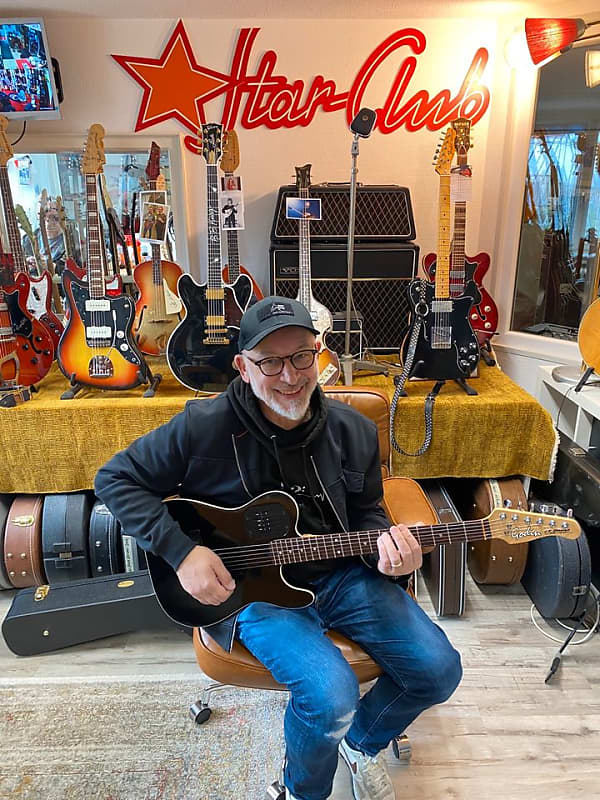 Godin Acousticaster L.R.Baggs steelstring ex Werner Kopal BAP | Reverb