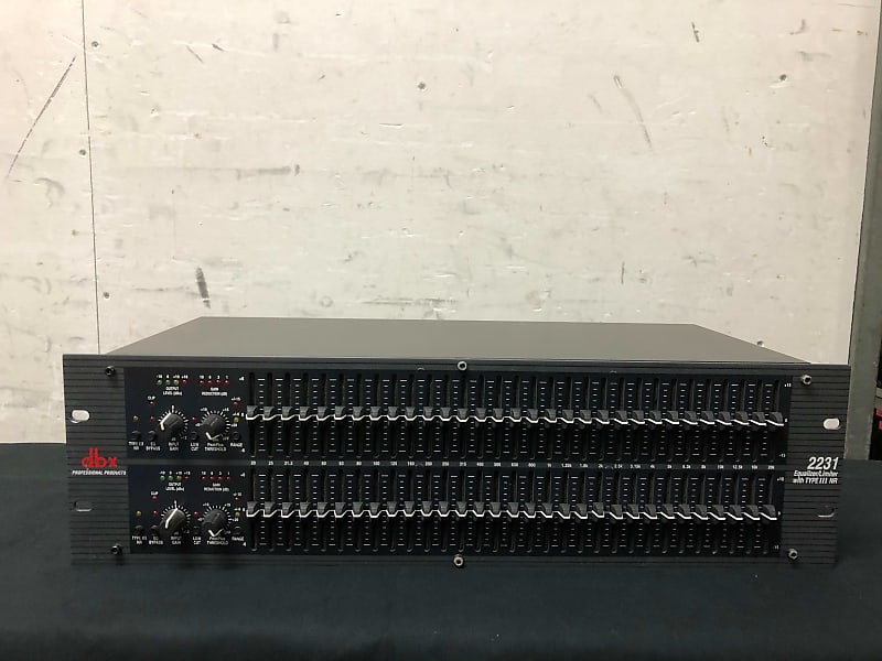 dbx 2231 2 Channel 31-Band Graphic EQ/Limiter w/ Type III | Reverb