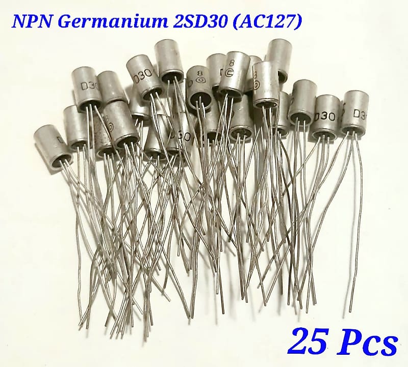 25x 2SD30 (AC127 NKT713) Tested NOS NPN Germanium Transistors | Reverb