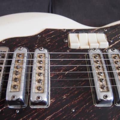 Ibanez vintage Maxitone Model 994 1965-67 Ivory White | Reverb