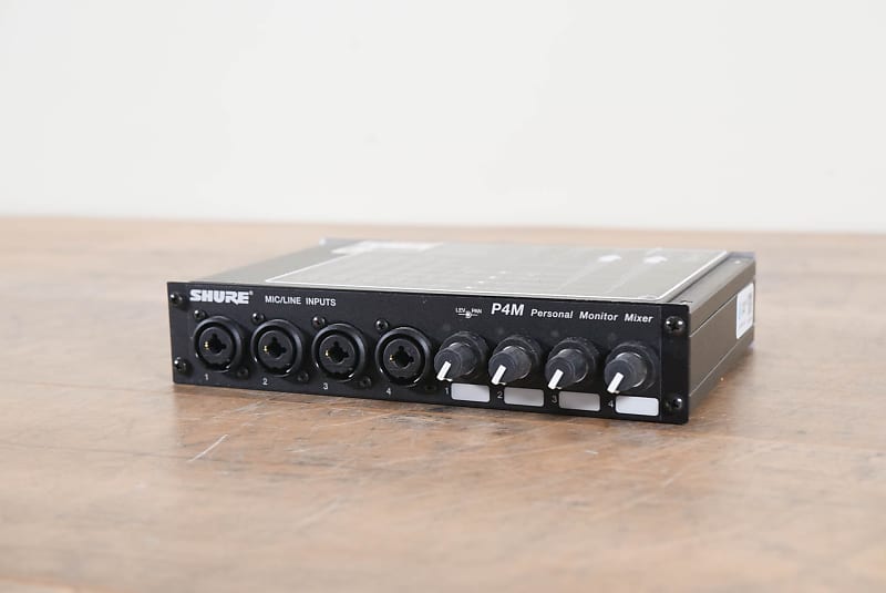 Shure P4M Personal Rackmount Mixer for PSM 400 (NO POWER | Reverb