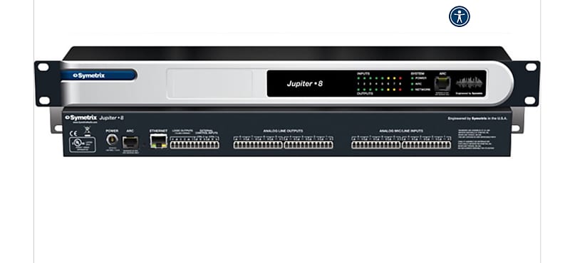 Symetrix JUPITER 8 | Reverb