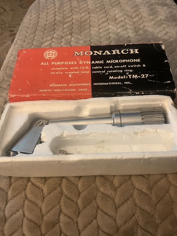 Monarch Monarch TM-27 Dynamic Microphone 1960s | Reverb