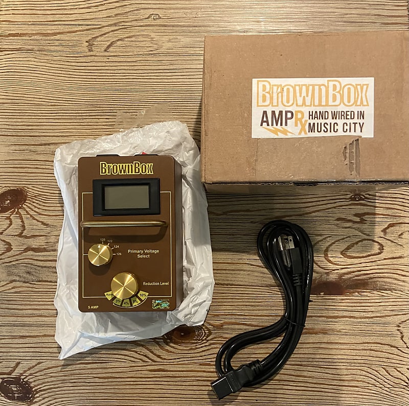 AmpRX BrownBox Voltage Attenuator power solutions | Reverb