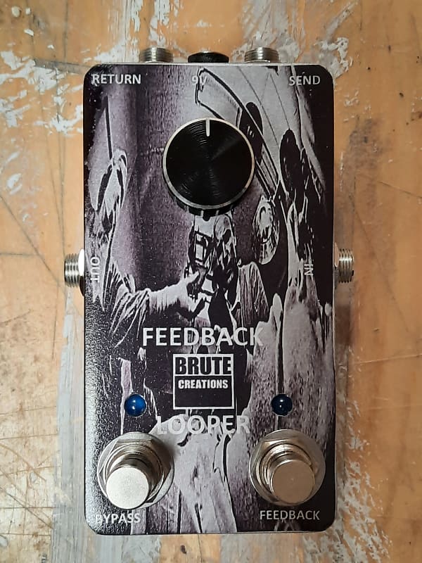 BRUTE CREATIONS True Bypass Feedback Looper 2023 | Reverb