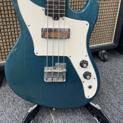 Teisco Spectrum EB-120 Bass 1960s Candy Apple Red | Reverb