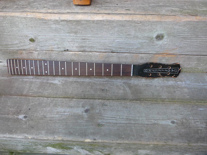 Danelectro U2 neck black 1950's black | Reverb