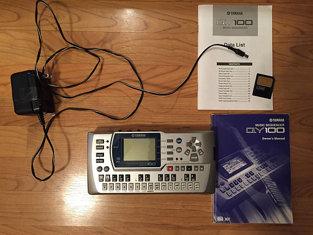 Yamaha QY100 music sequencer with SmartMedia card | Reverb