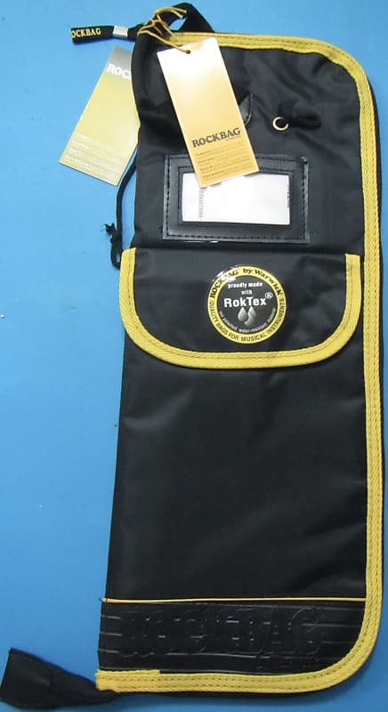 Rockbag Stick Bag Black/Yellow | Reverb