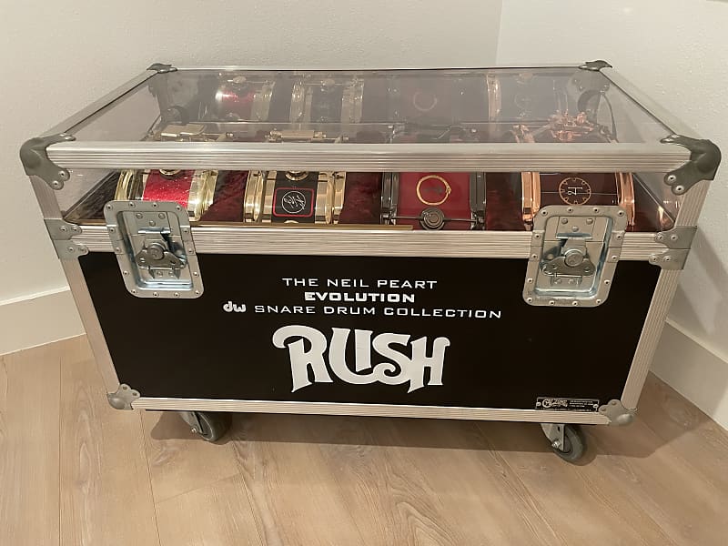 Neil Peart Rush Evolution Snare Drum Collection total of 4 | Reverb