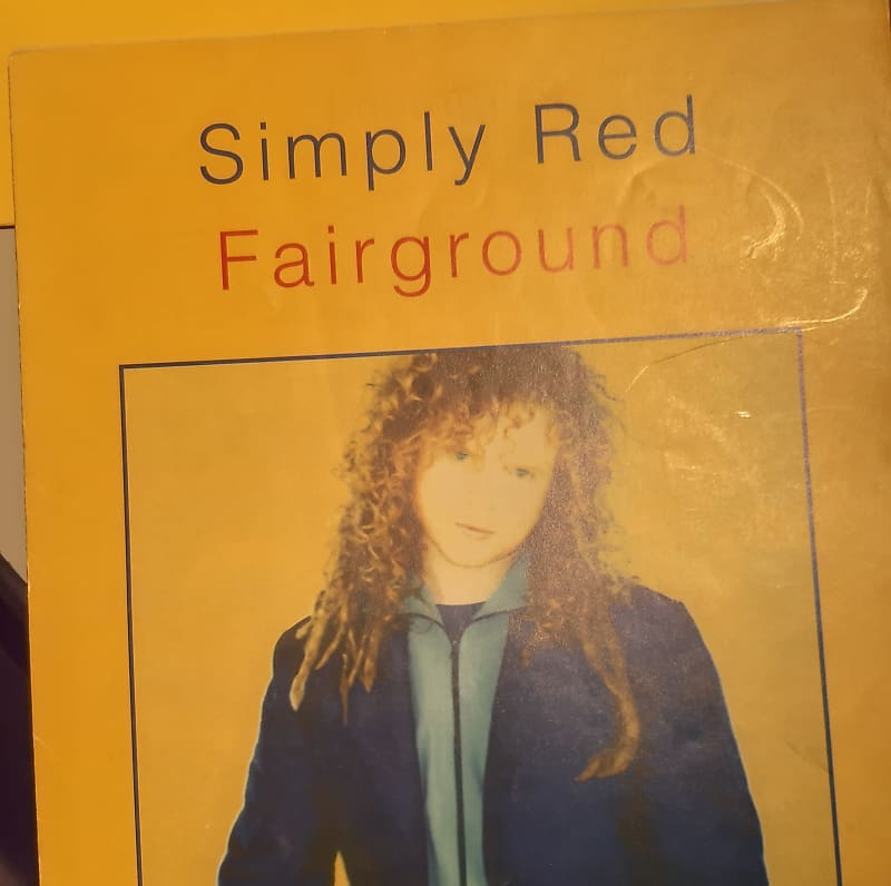 Emi song ltd Simply Red Fairground 1995 | Reverb