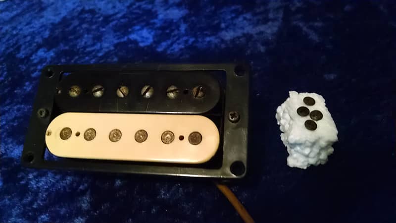 1988 Kramer KH-100 Neck Zebra Humbucker W/Ring | Reverb