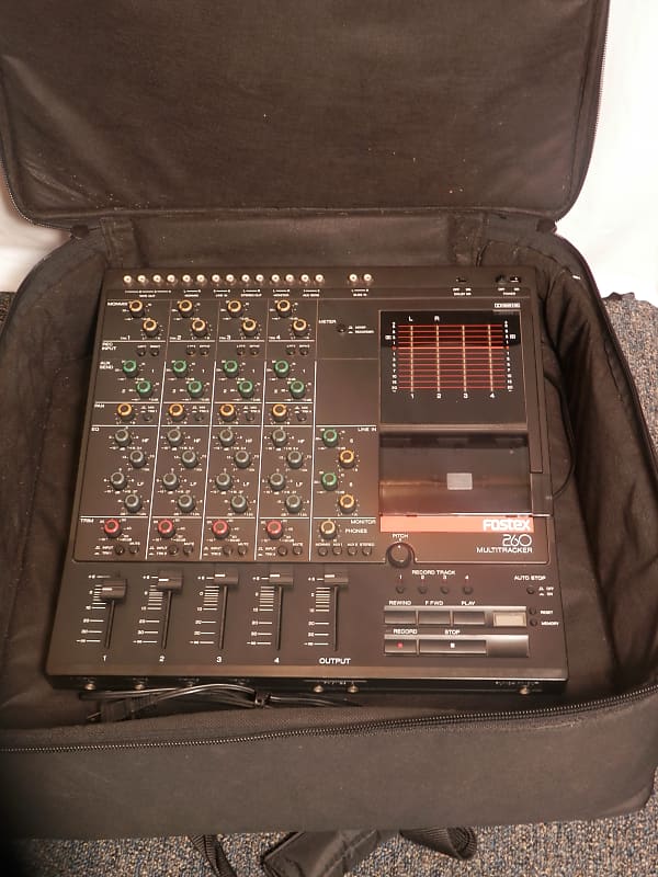 Used Fostex Model 260 4-track multitrack cassette recorder | Reverb