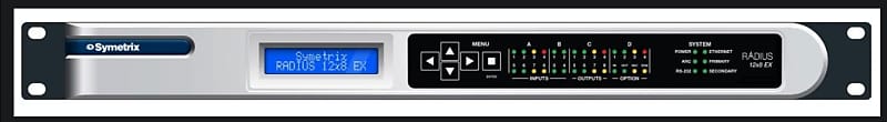 Symetrix Radius 12x8 EX Scalable Dante Network Audio Hub | Reverb