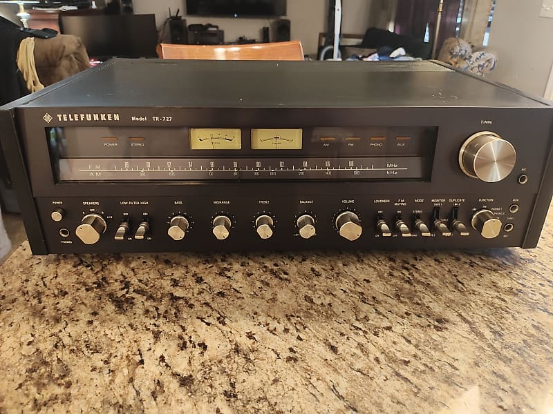 Telefunken TR-727 1977 - Black wood case | Reverb