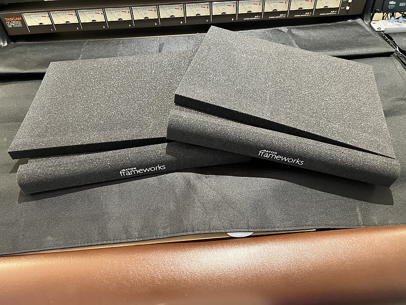 Gator GFW-ISOPAD-LG Large Studio Monitor Isolation Pads | Reverb