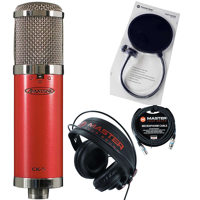 Avantone CK-7+ (Plus) Condenser Microphone w/ Headphones, | Reverb