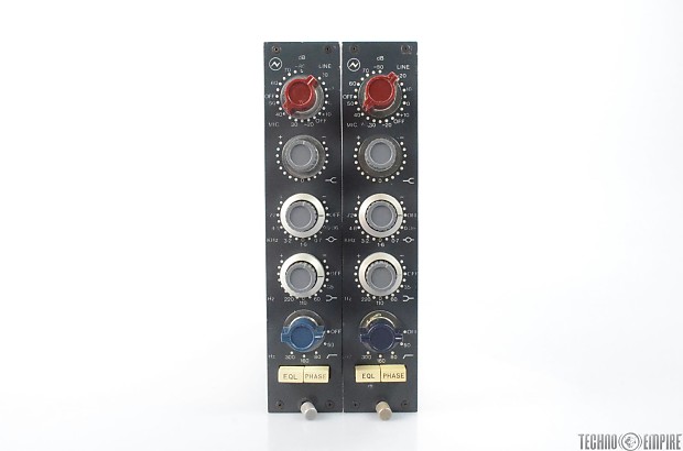 Neve 1073 Mic / Line Input Module with 3-Band EQ (Pair, | Reverb